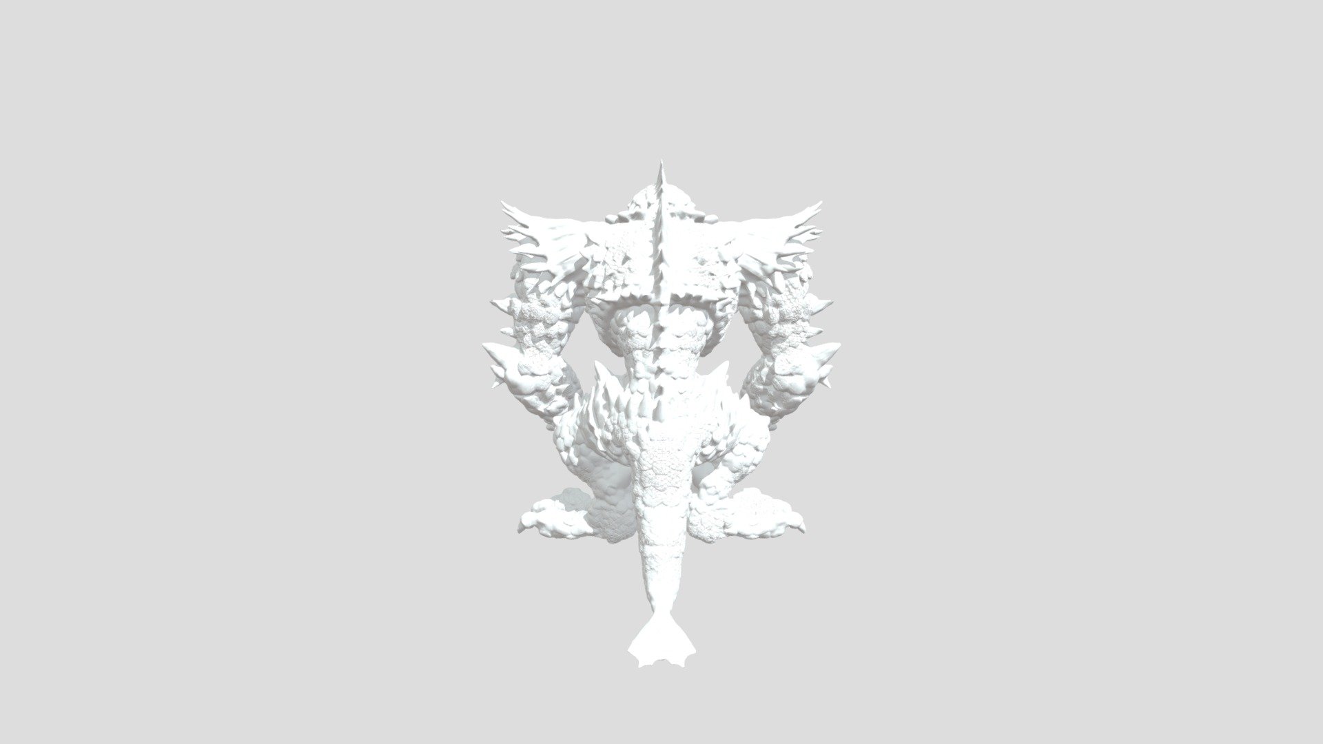 Monster - 3D model by kananishida [7790fda] - Sketchfab