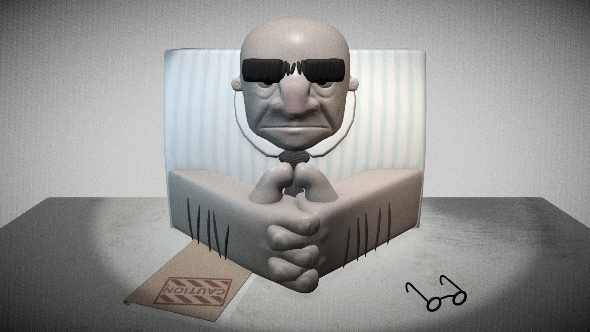 Police Interrogation - Download Free 3D model by mattiasmend [7792304 ...