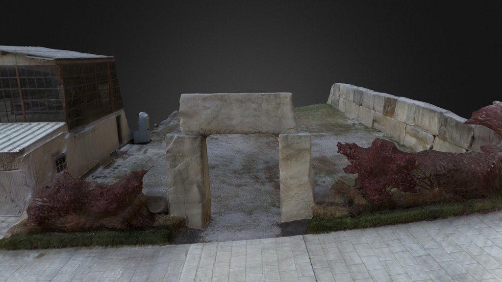 Limestone archway - 3D model by Alex Elvis Badillo (@abadillo) [77936ad ...