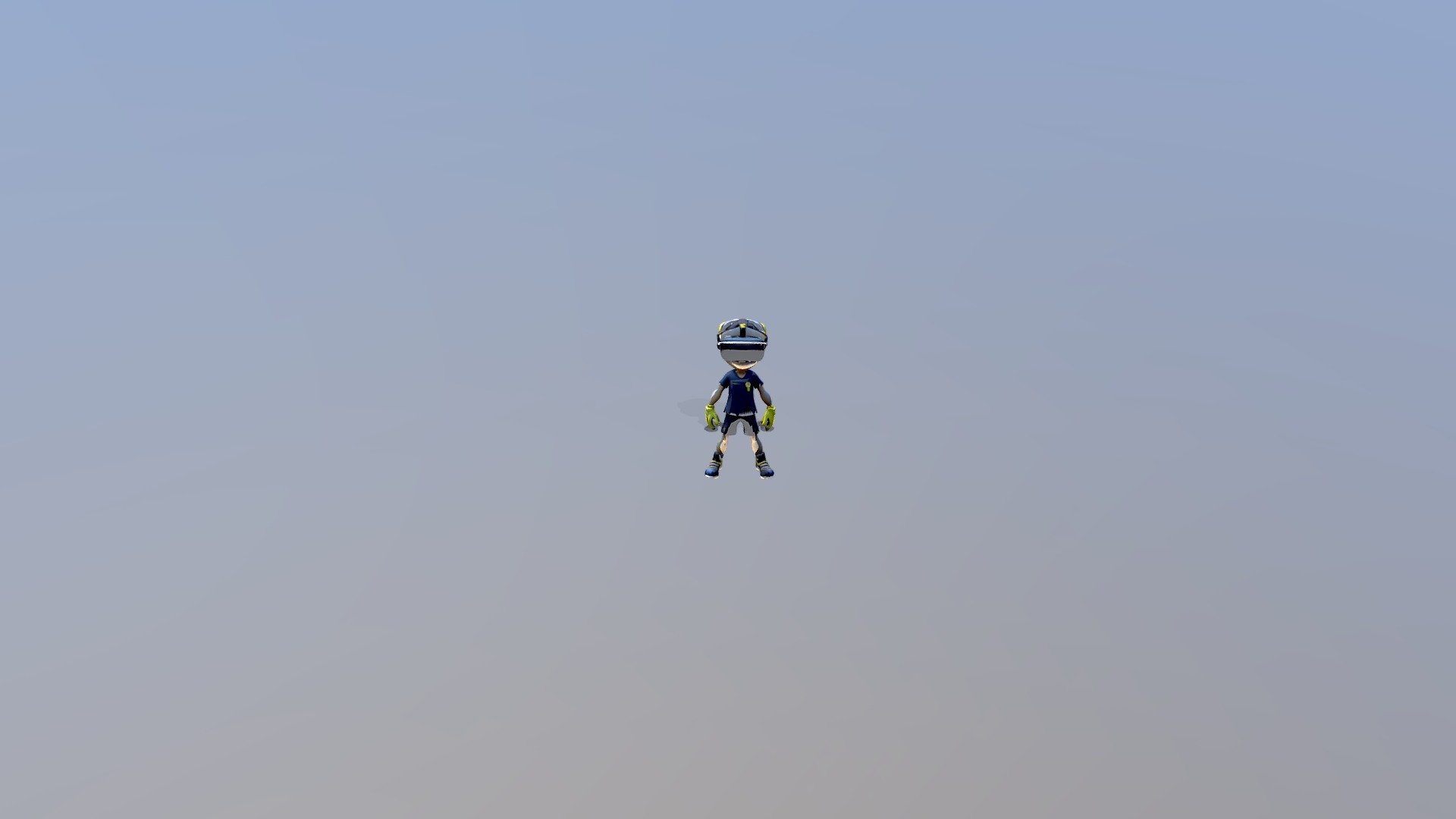 BIG JUMP CHARACTER - 3D model by lucapodphotos [7793d93] - Sketchfab