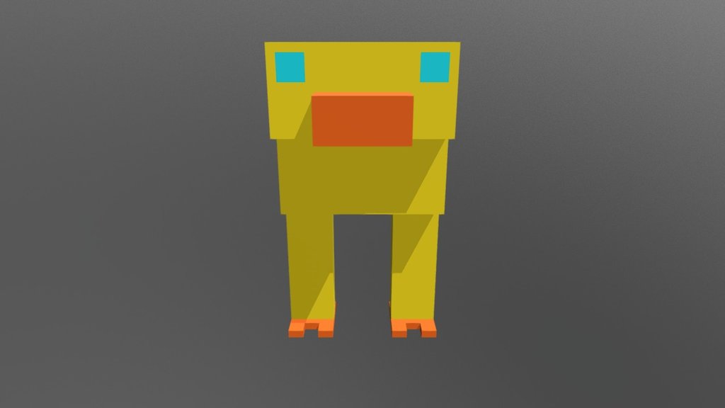Duckie Animation - 3D model by Crystal Nugent (@CrazyNiz) [77976ef ...