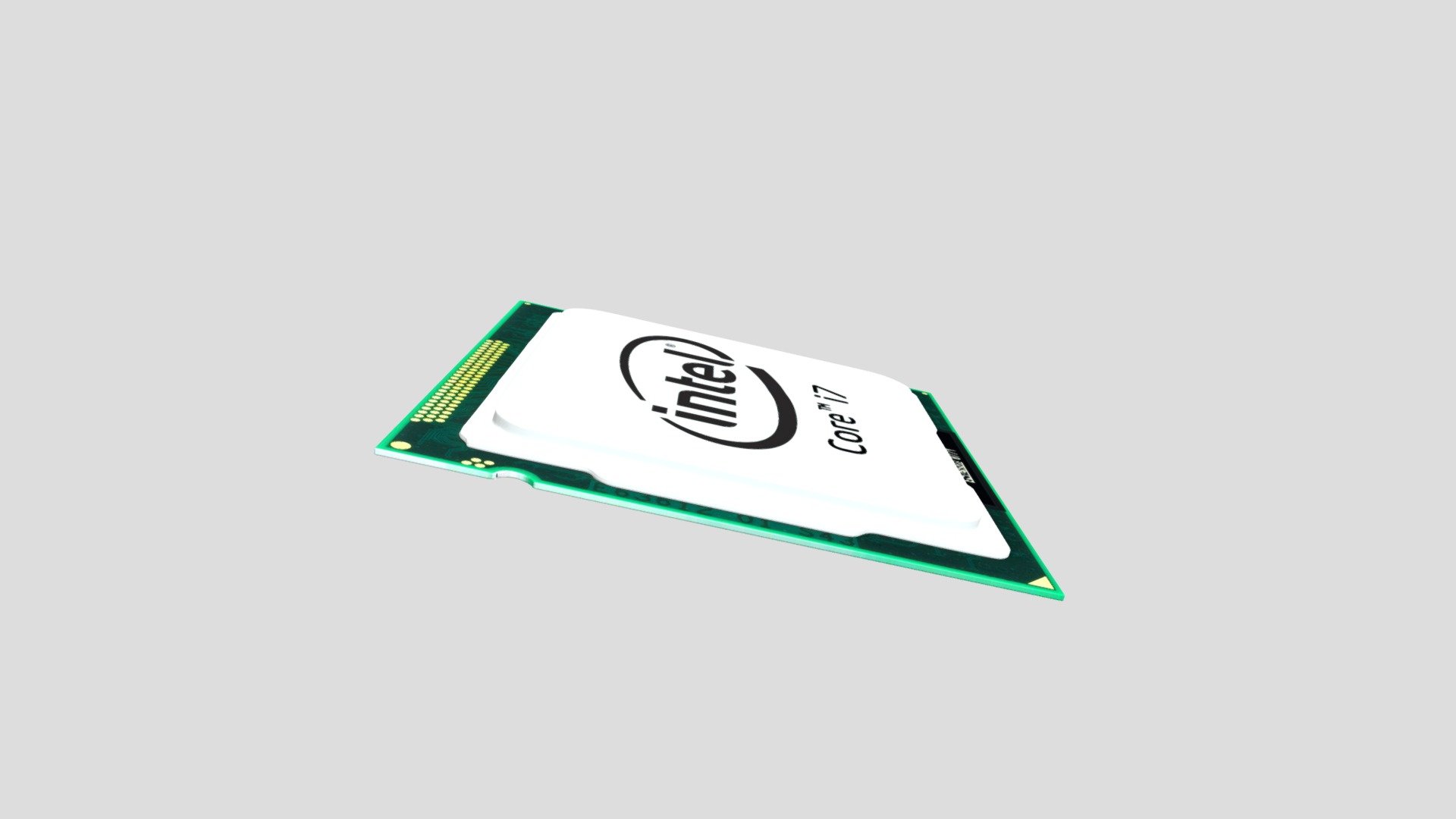 Processor core i7 - Download Free 3D model by Lutvi Angreani ...