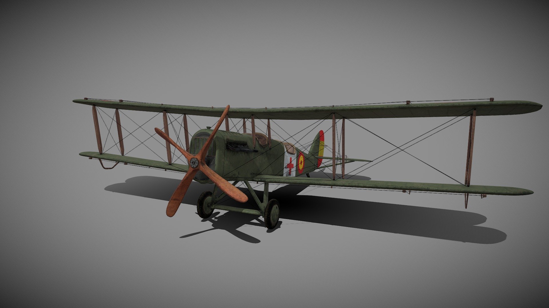 De Havilland DH-4 - 3D model by García Ávila, M. (@garcia.avila ...