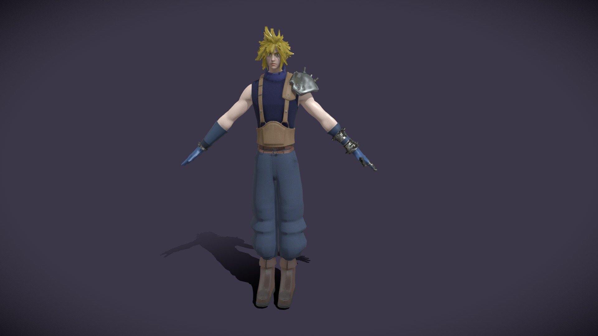 School Project - 3D Character Texturing - Download Free 3D model by ...