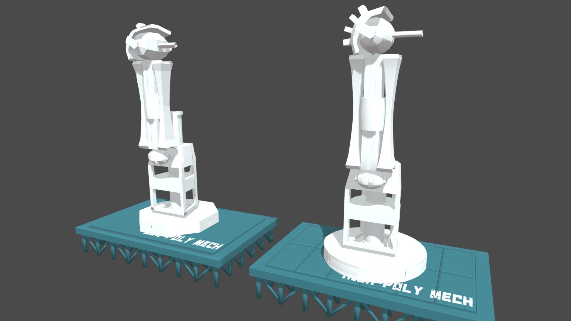 Mech Right Arm - 3D model by ChuckyFinster [77995f3] - Sketchfab