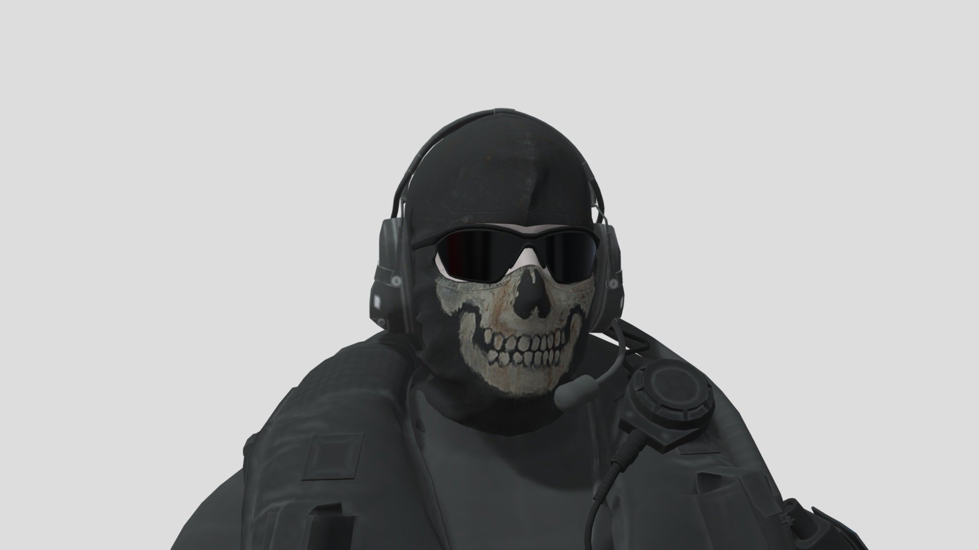 Call_of_duty_modern_warfare_ghost COD - Download Free 3D model by U.A.C ...