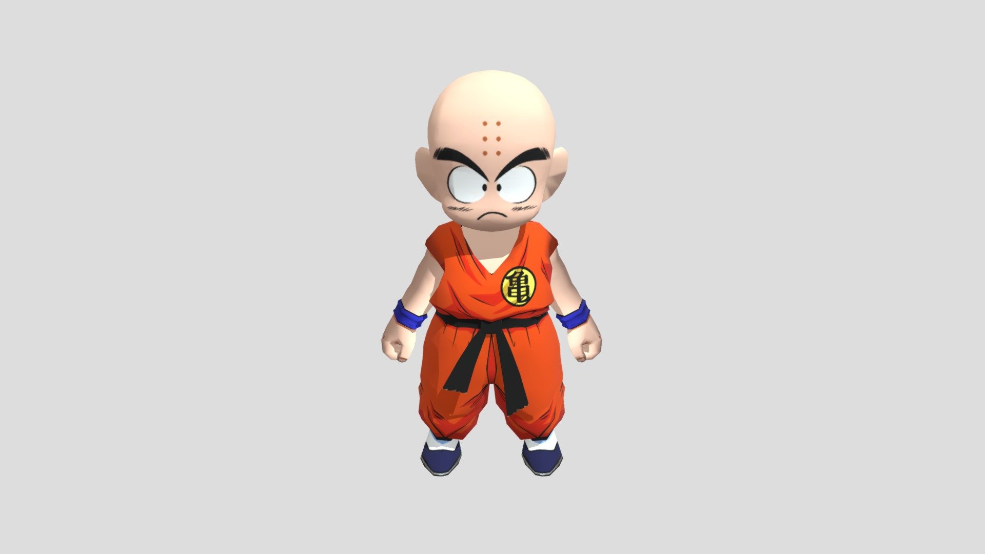 Krillin_Walking_Cycle - Download Free 3D model by XIAN_K [779a6af ...