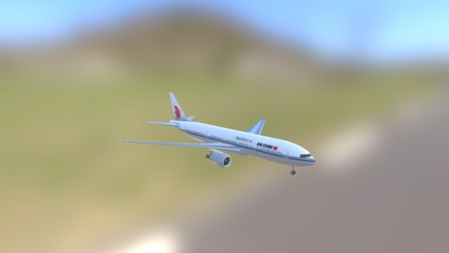 Boeing777 3D models - Sketchfab