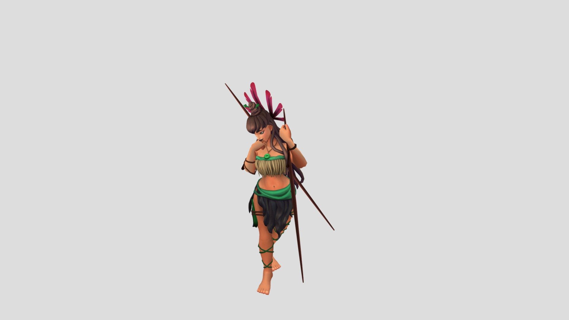 Kotiro - 3D model by LingLingLing [779f7d7] - Sketchfab