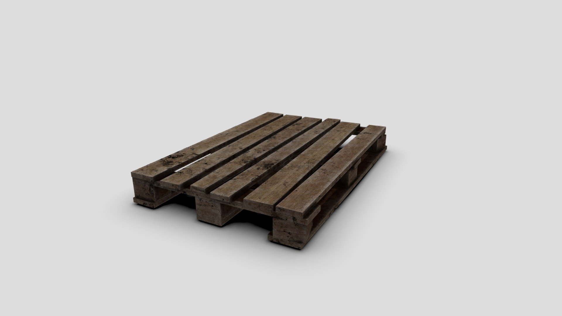 Wooden pallet - 3D model by Dmitry Horodok (@berkutprof) [77a1f87 ...