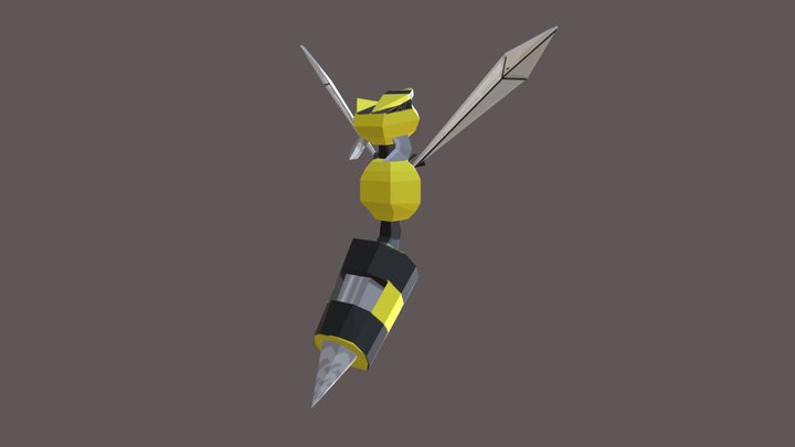 Robotic-wasp 3D models - Sketchfab