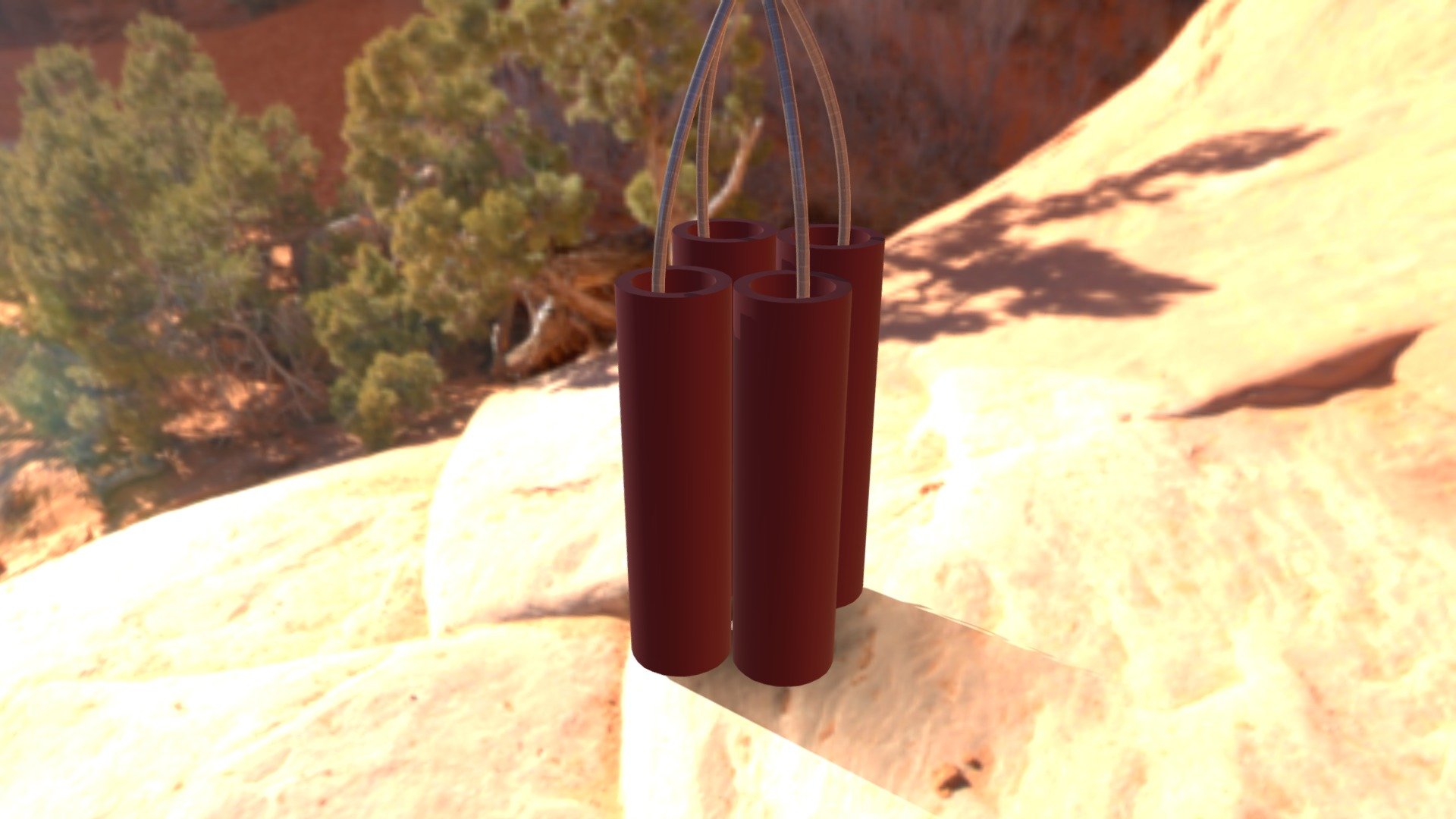 Dynamite - 3D model by abdimudalib17 [77a6ce0] - Sketchfab