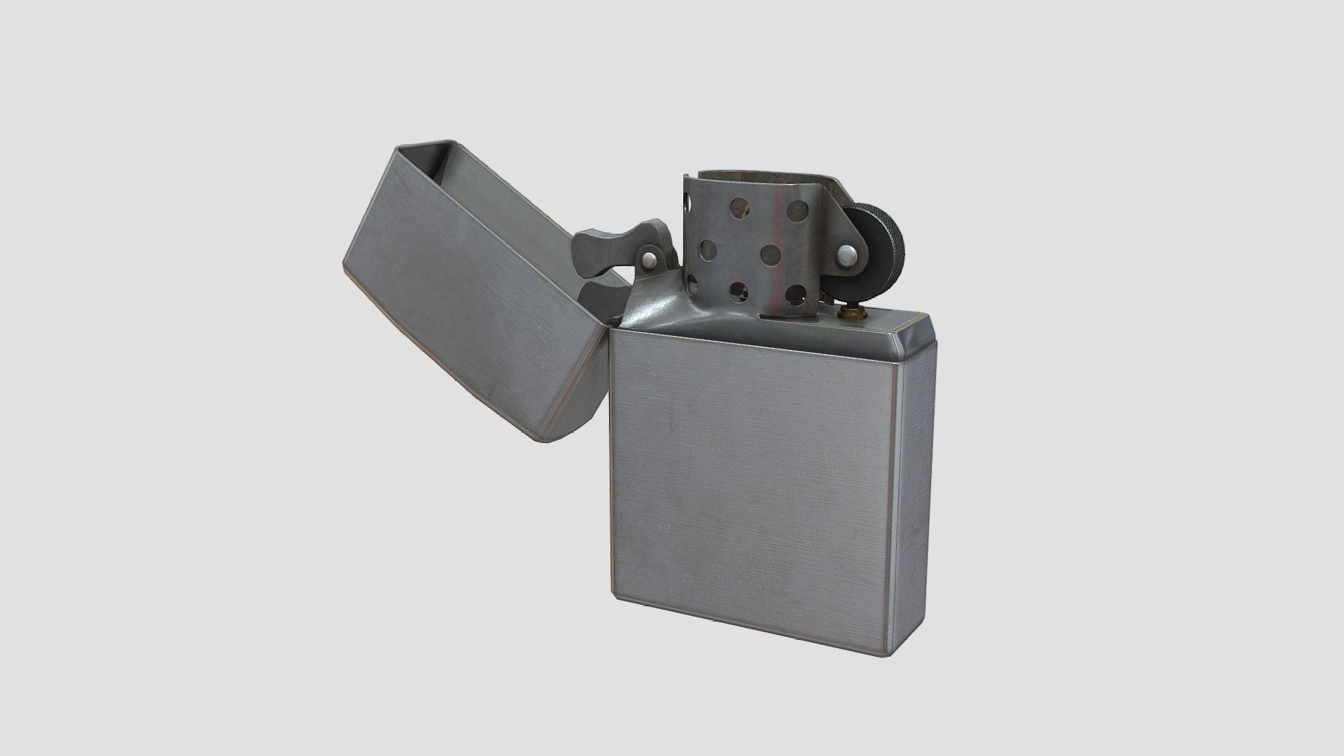 Zippo lighter - Download Free 3D model by Rostislav Sokolovskiy ...