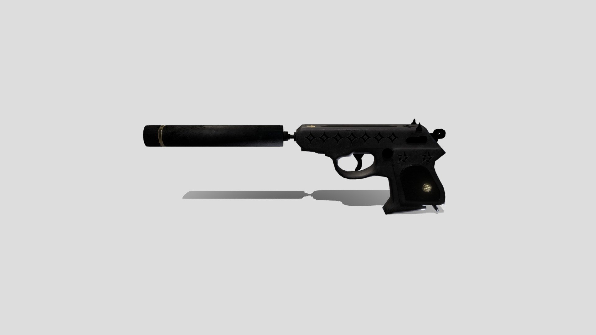 Gun - Download Free 3D model by Rcasaress [77a846d] - Sketchfab