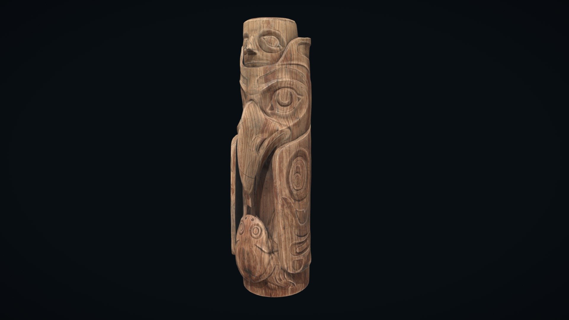 TotemTexture - 3D model by willow.campbell [77a8f7c] - Sketchfab