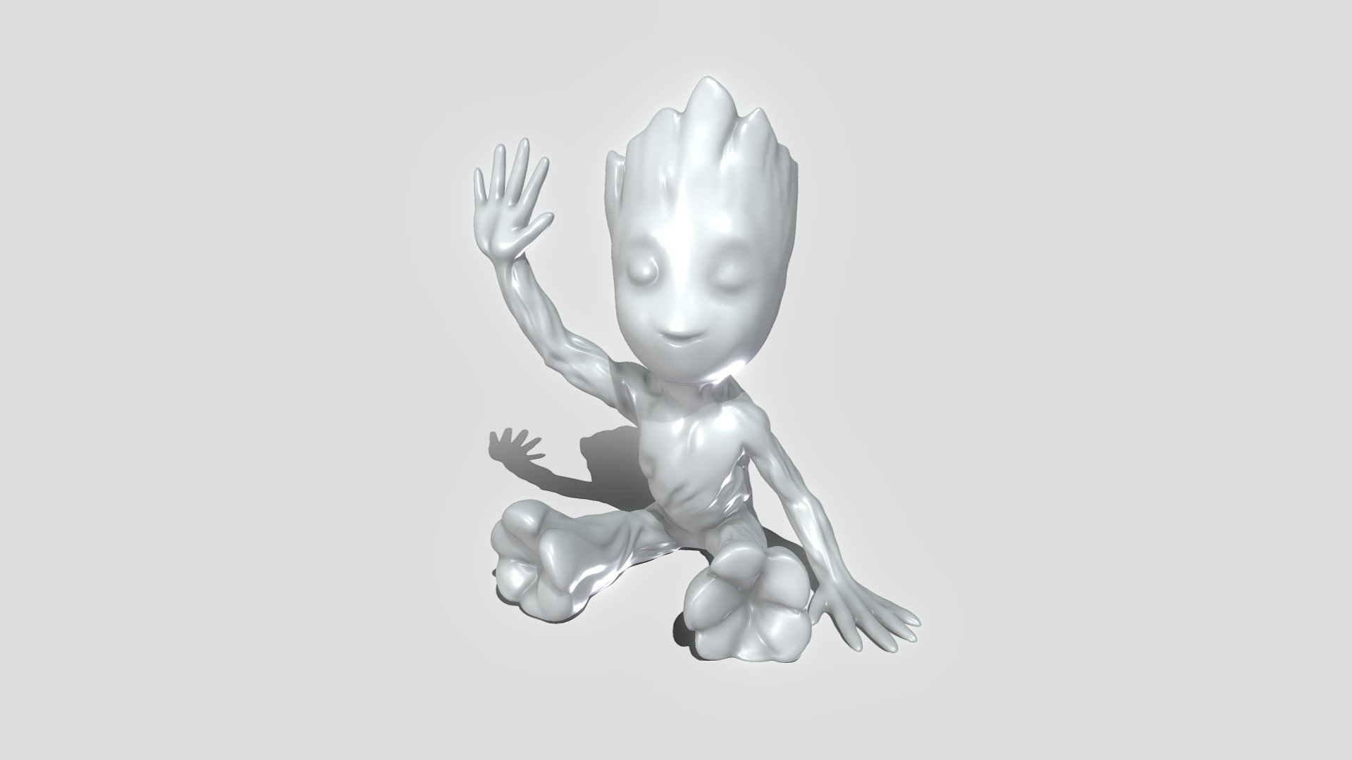 Groot - Sitting - Download Free 3D model by Arthur NY (@ArthurNY ...