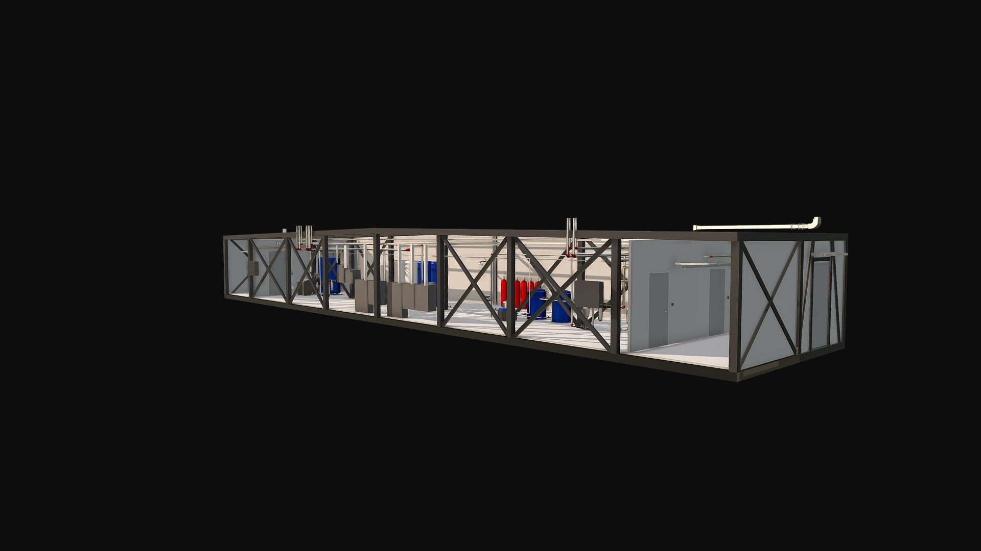 Vertiv™ OneCore - Hydro Module - 3D model by Vertiv [77a9dbf] - Sketchfab
