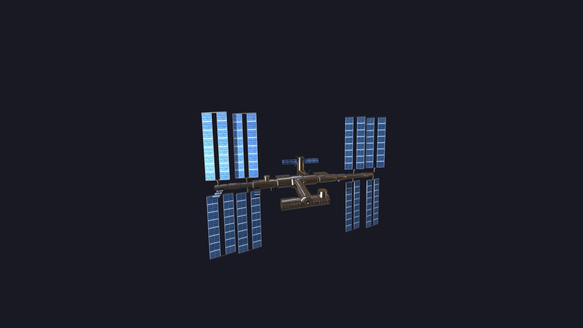 International Space Station (ISS) - 3D model by EliasGamingDKYT ...