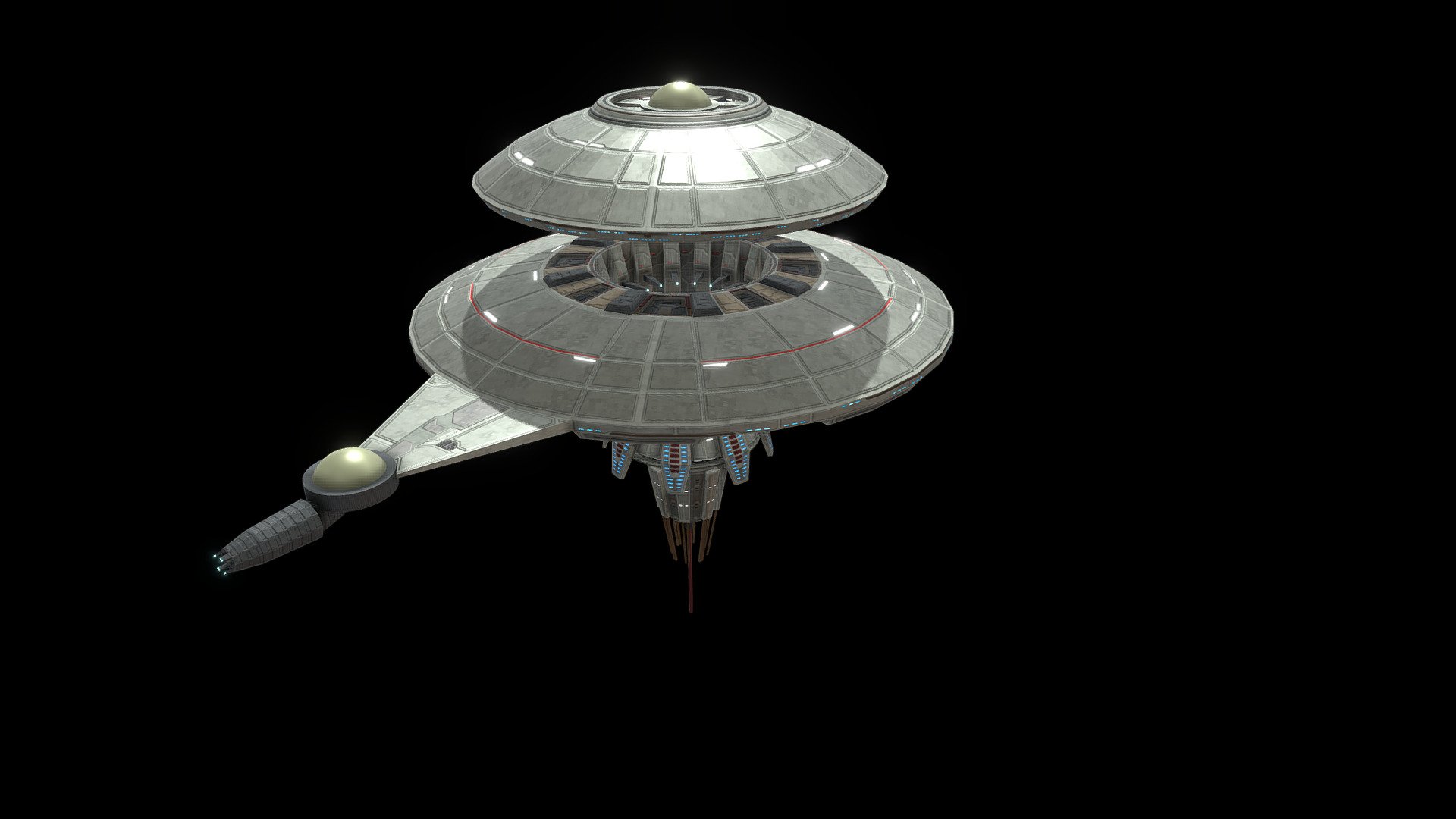 Temporal Research Station - 3D model by Husker2101 (@husker1982 ...