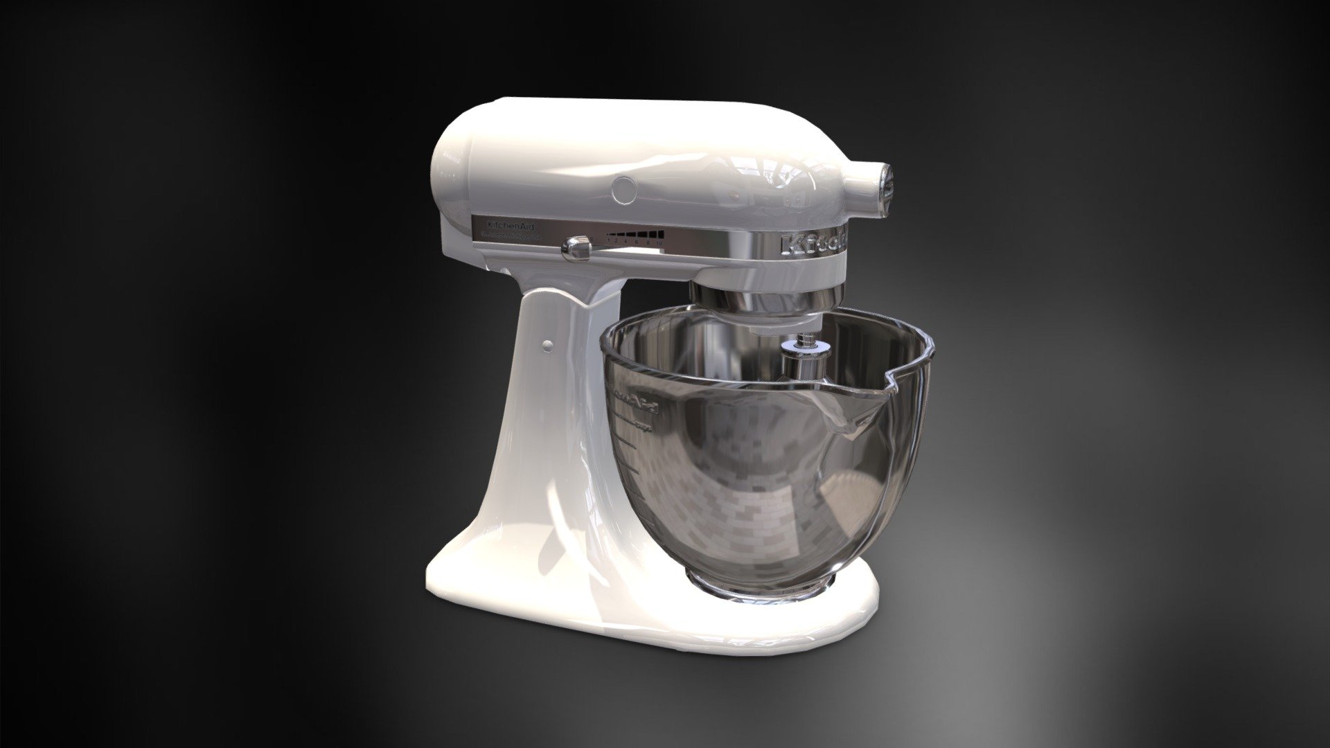 KitchenAid Mixer - 3D model by wboony [77ae448] - Sketchfab