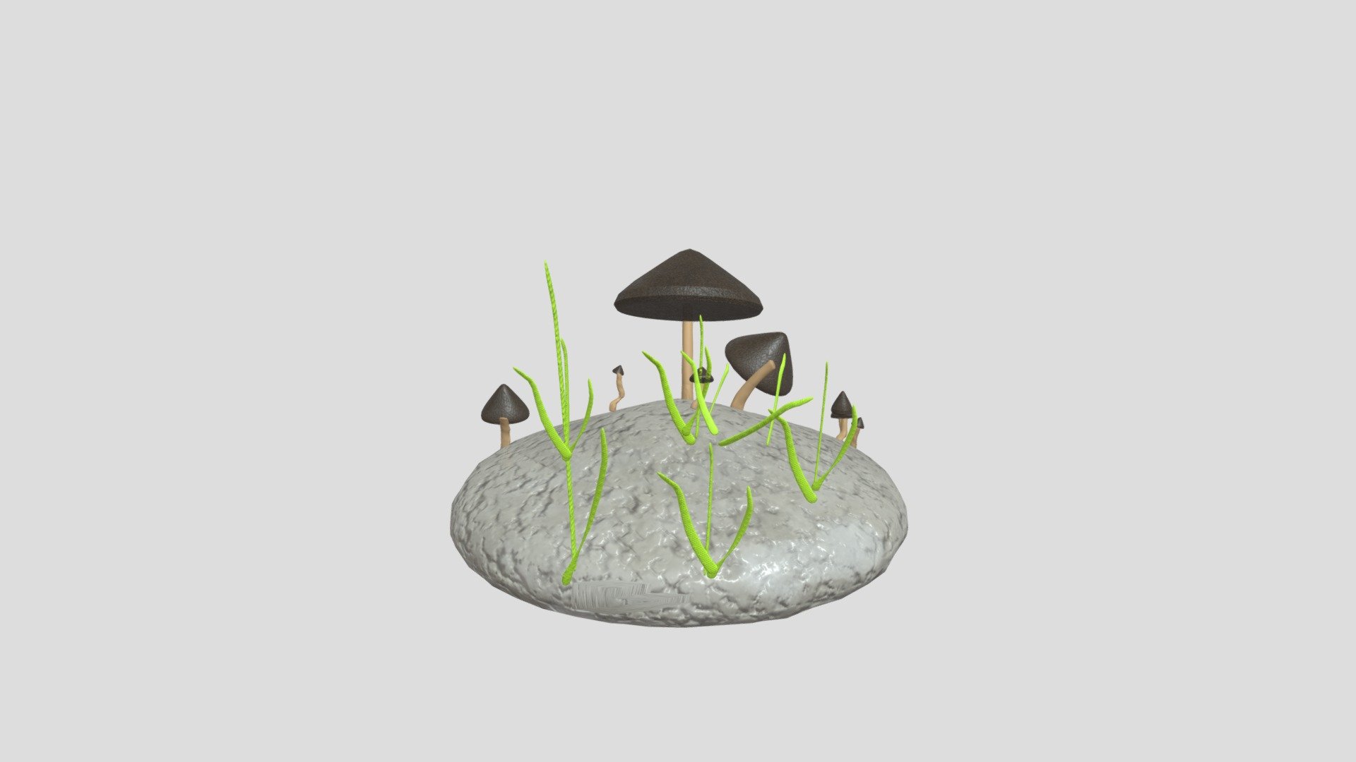 mush room combined textures - 3D model by cabrown [77aed41] - Sketchfab