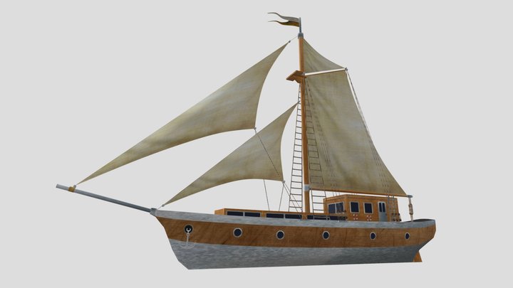 Sailboat 3D models - Sketchfab