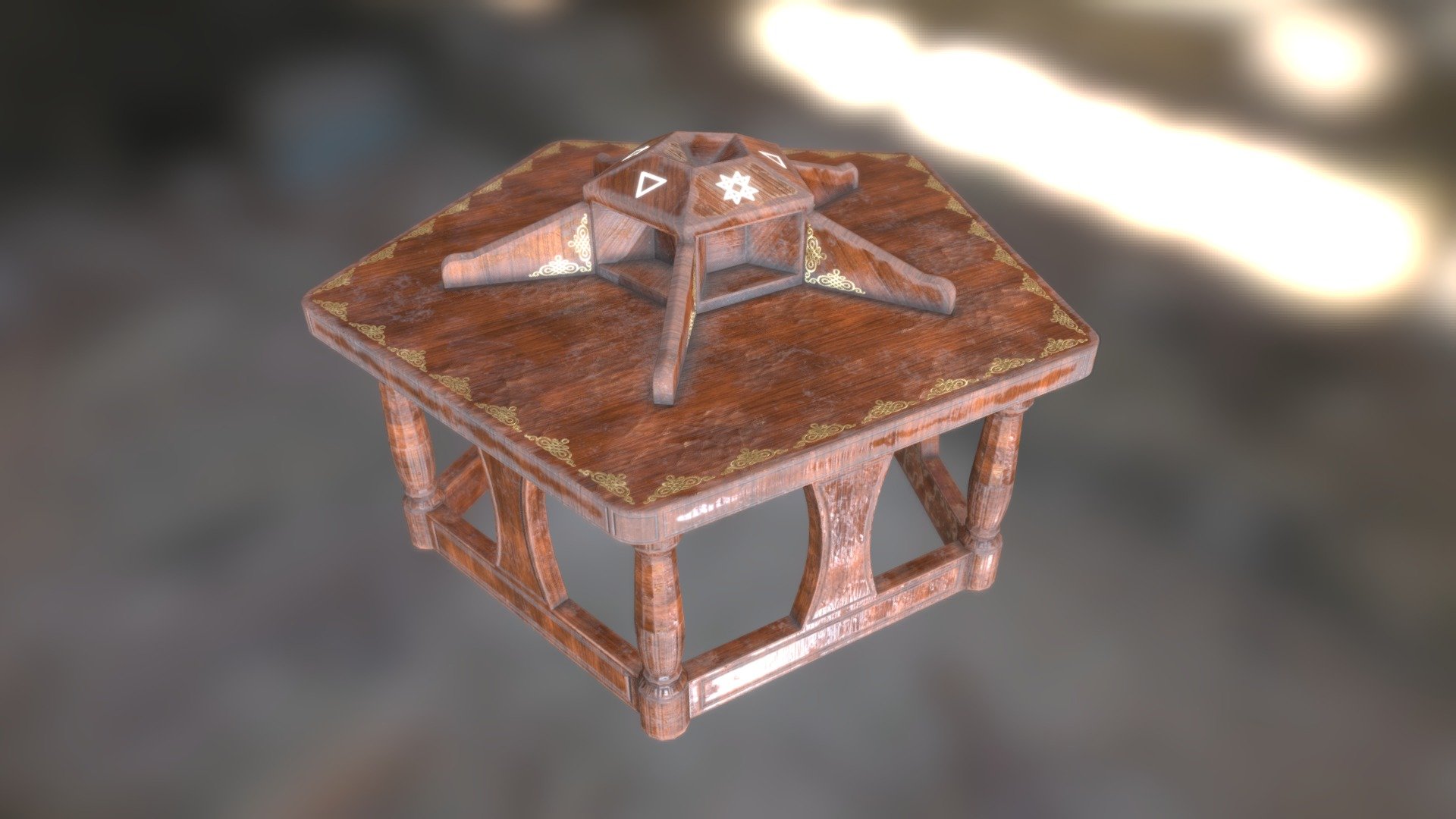 The Wizzard's Room - Enchanting Table - 3D model by ...