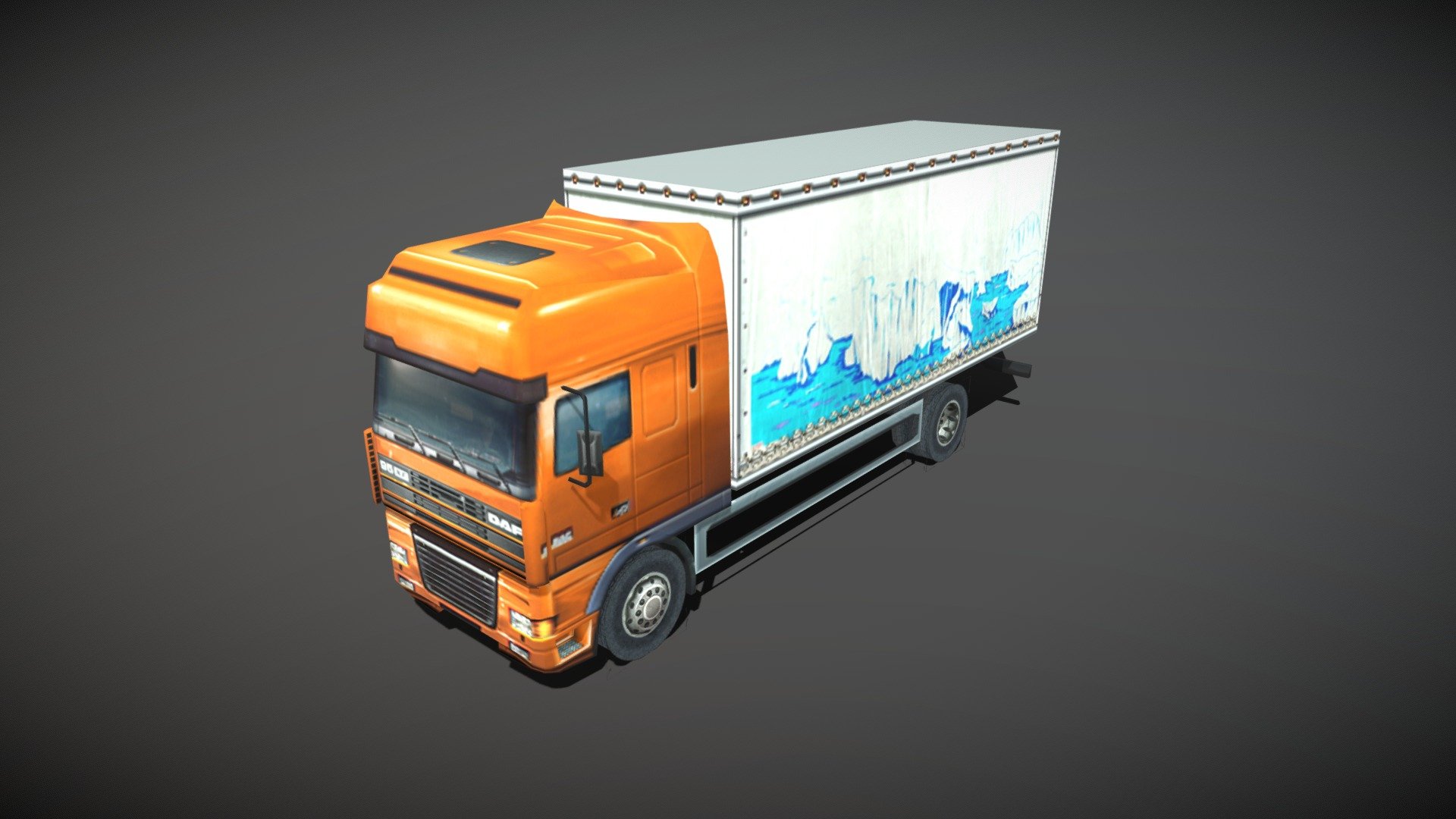 Daf - Download Free 3D model by Korolv [77b298a] - Sketchfab
