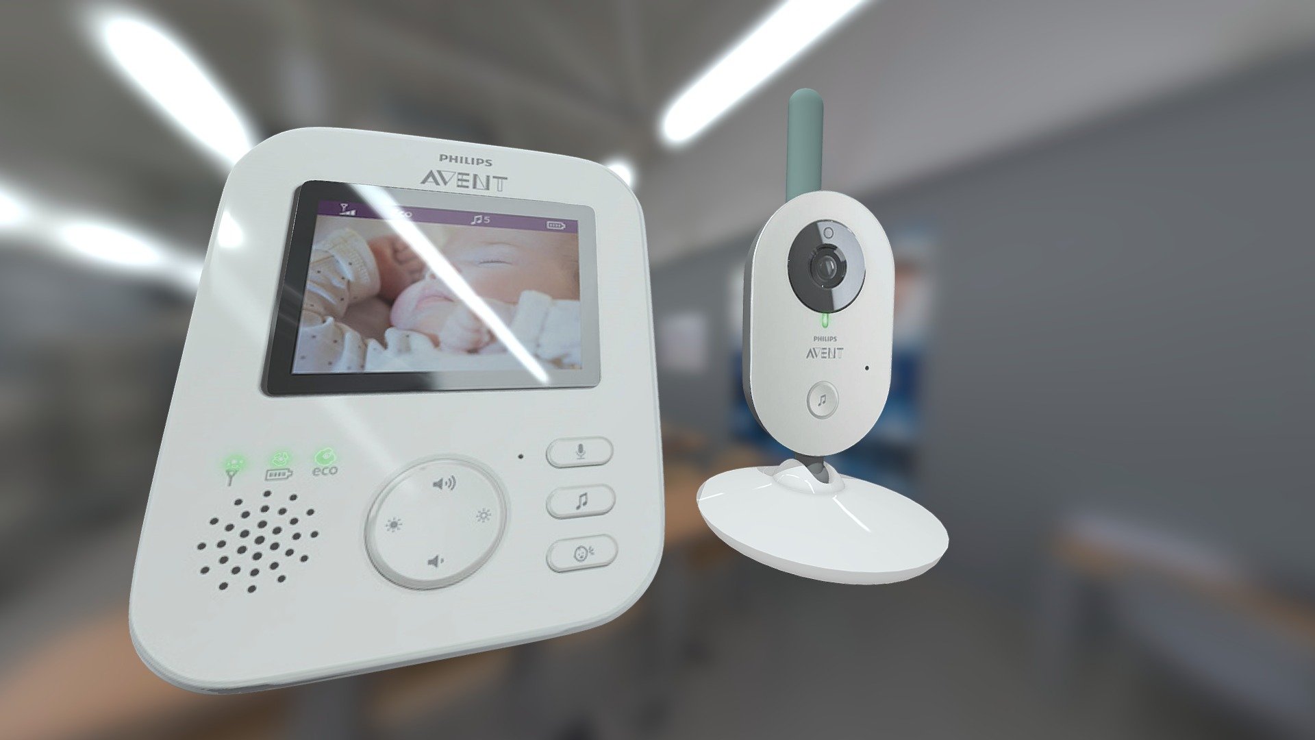 Philps Electronic Sitter - Buy Royalty Free 3D model by Orbit3d ...