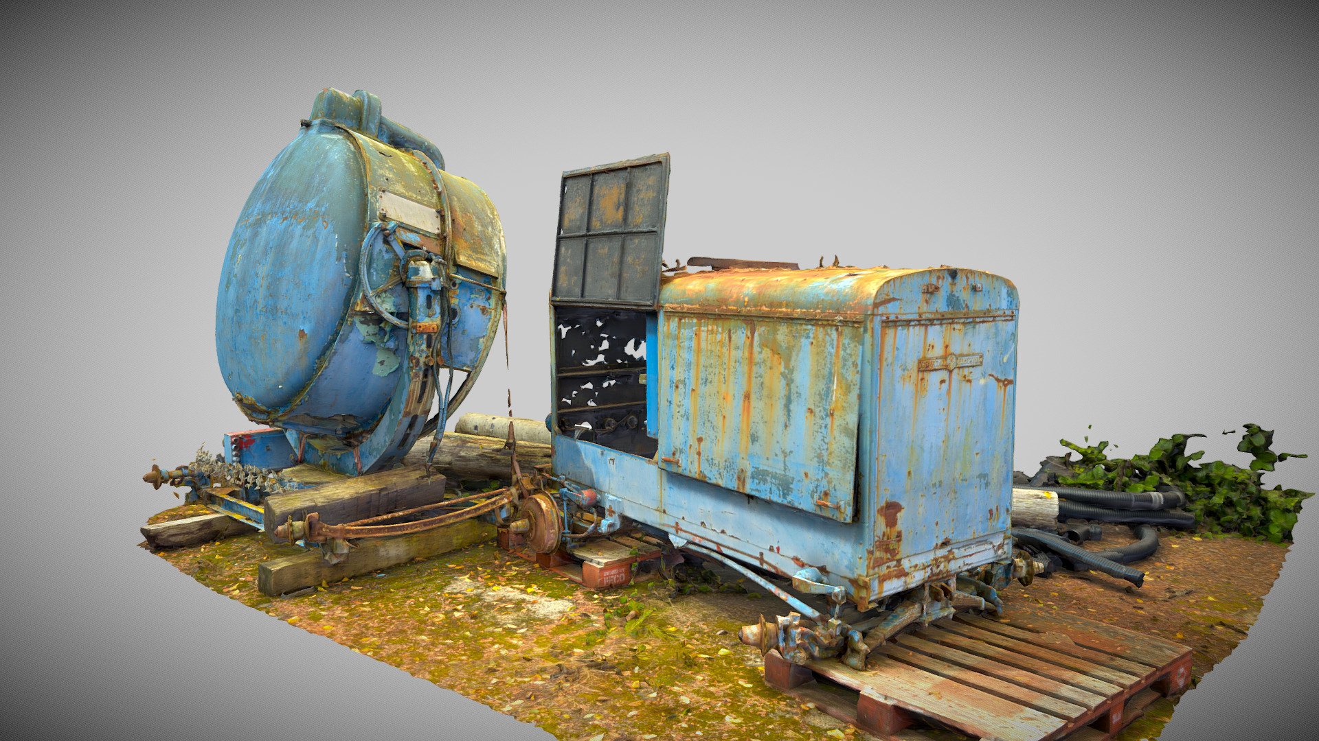 Old Searchlight - 3D model by peter54 [77b421e] - Sketchfab