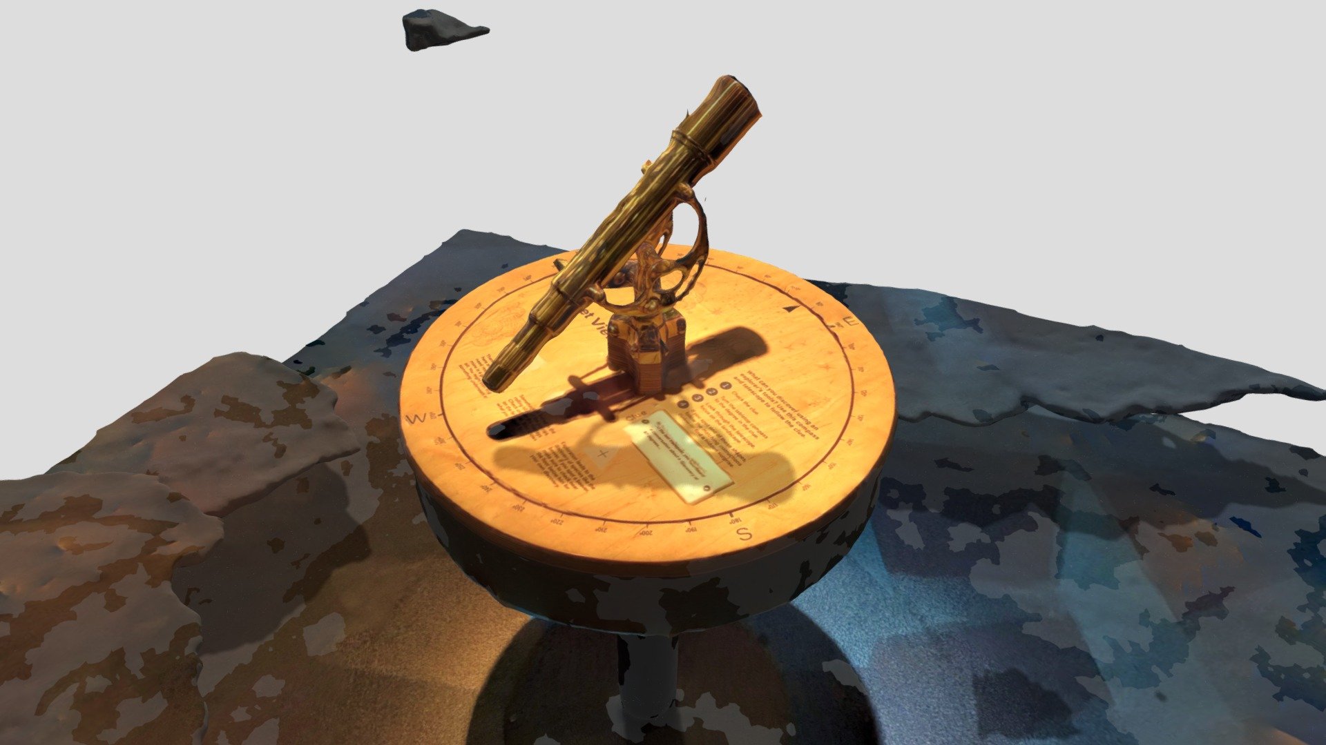 Interesting navigation tool in a museum - 3D model by VR Voyaging ...
