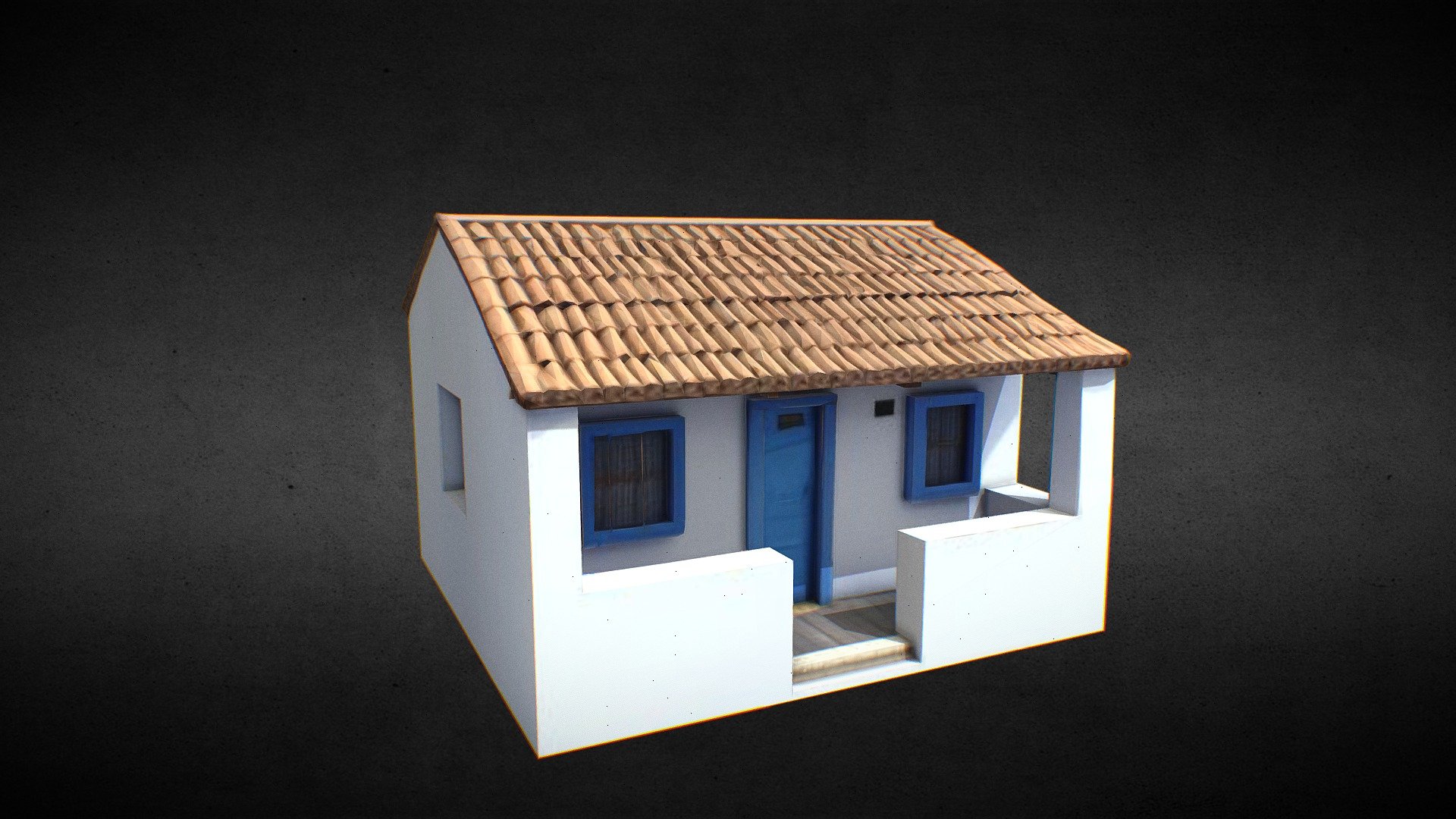 Indian House Low poly - 3D model by bhagathartworks [77b6dca] - Sketchfab