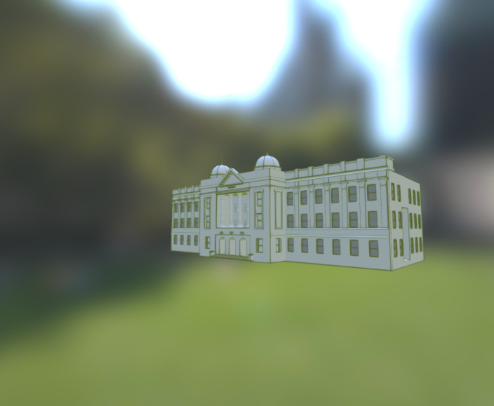 'Administration Building ('Mickey Building')' - 3D model by Dr. Jeff ...