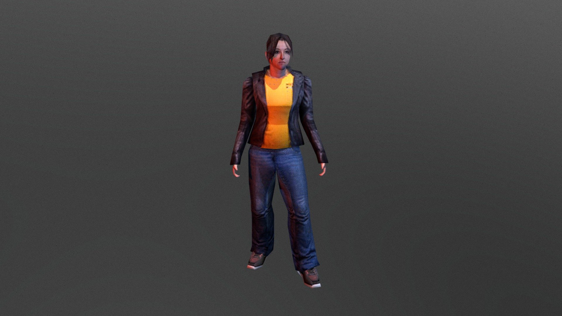 PSX PS1 Female Character 1 - Buy Royalty Free 3D model by albert_buscio ...