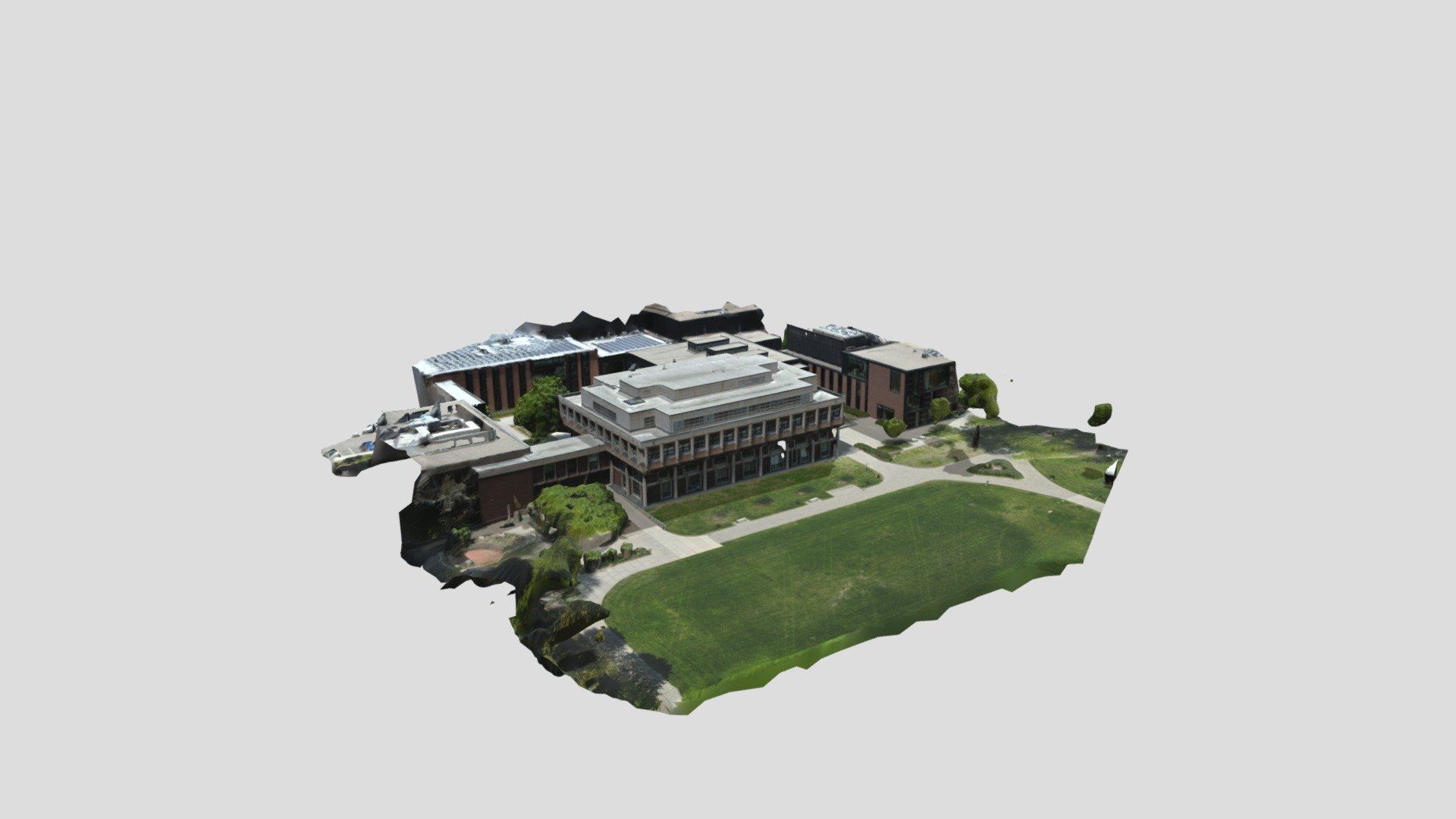 Humanities Building Take 2 - 3D model by bvoigt [77ba547] - Sketchfab