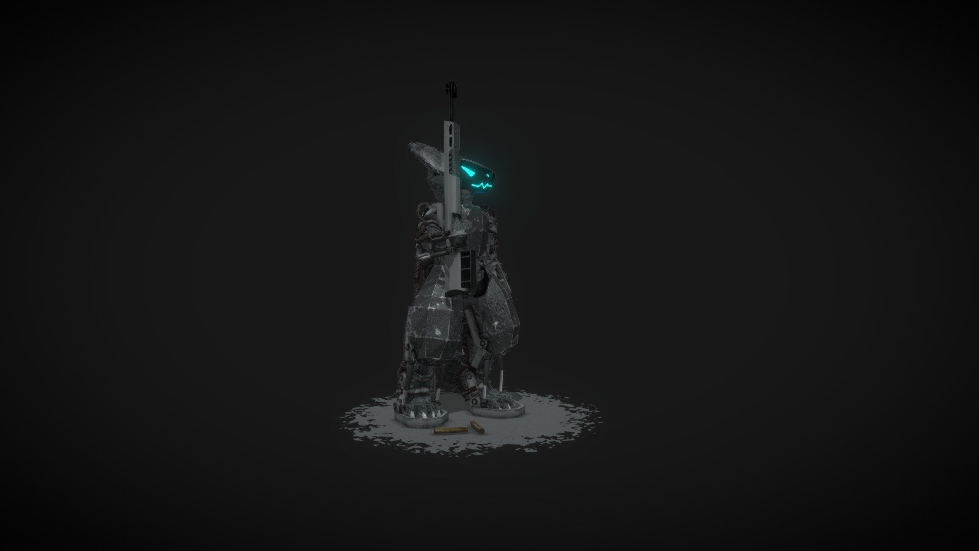 Project_71 protogen with exoskeleton - Download Free 3D model by ...
