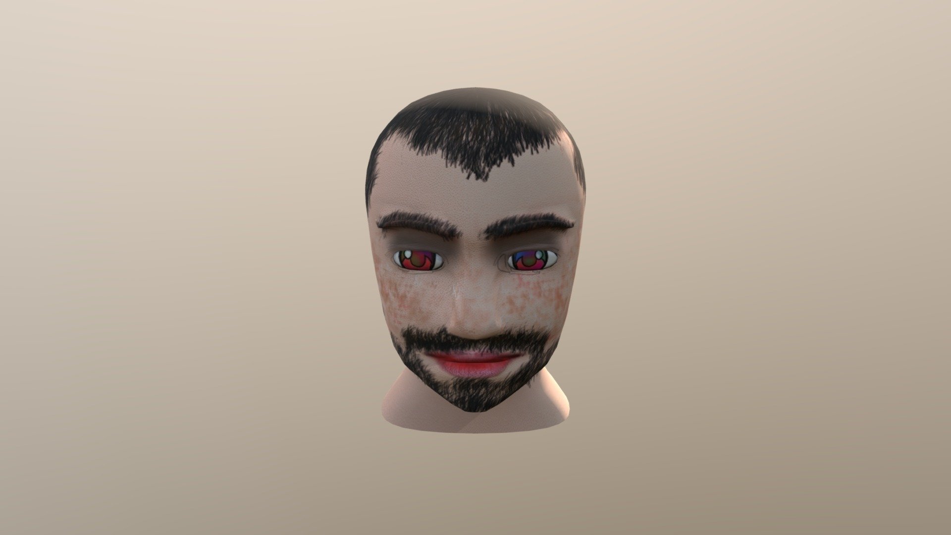 character face - 3D model by abdul181993 [77bdeeb] - Sketchfab