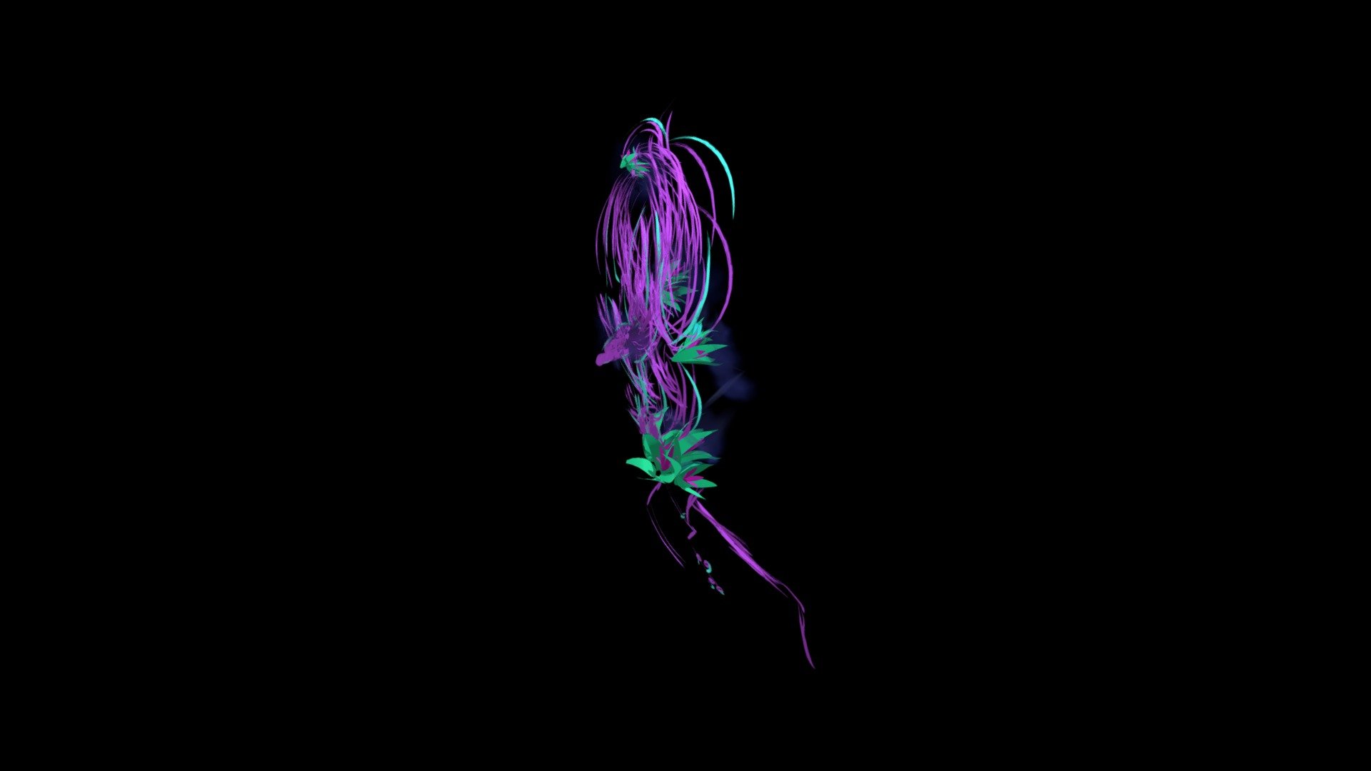 Openbrush drawing 1 - Download Free 3D model by SofttMiu [77be3de ...