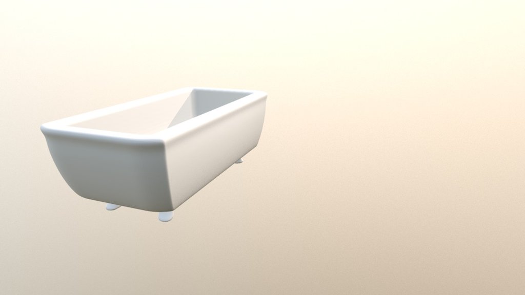Tub - 3D model by Kyle Miller (@kyle.miller) [77bf2ab] - Sketchfab