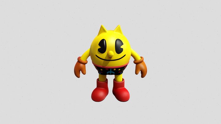 Pacman 3D models - Sketchfab