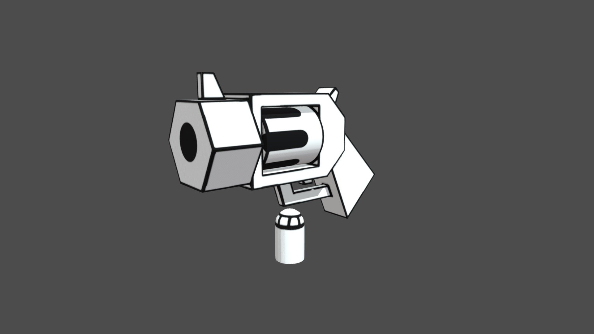 paper_gun - 3D model by hiendao322 [77c0928] - Sketchfab