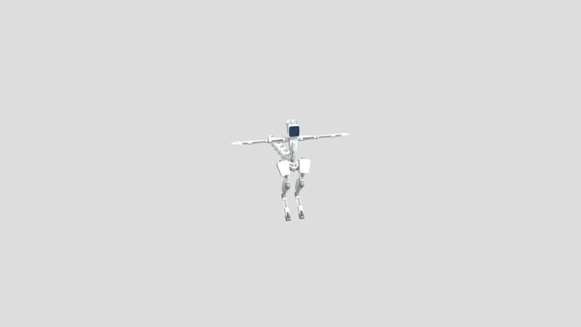 Runner Robot - Download Free 3D model by goobgoober [77c0b18] - Sketchfab
