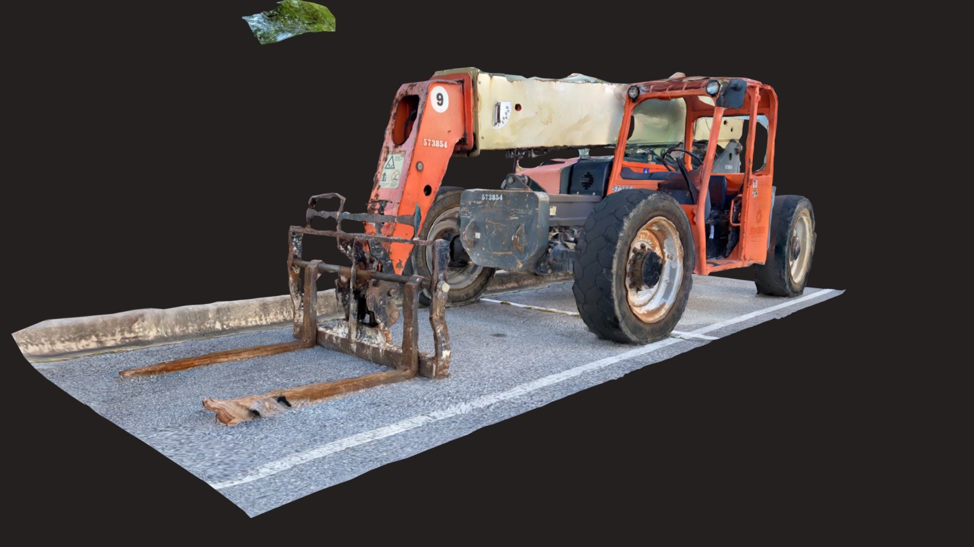 Day 286: Telehandler - Download Free 3D model by uttamg911 [77c14cc ...