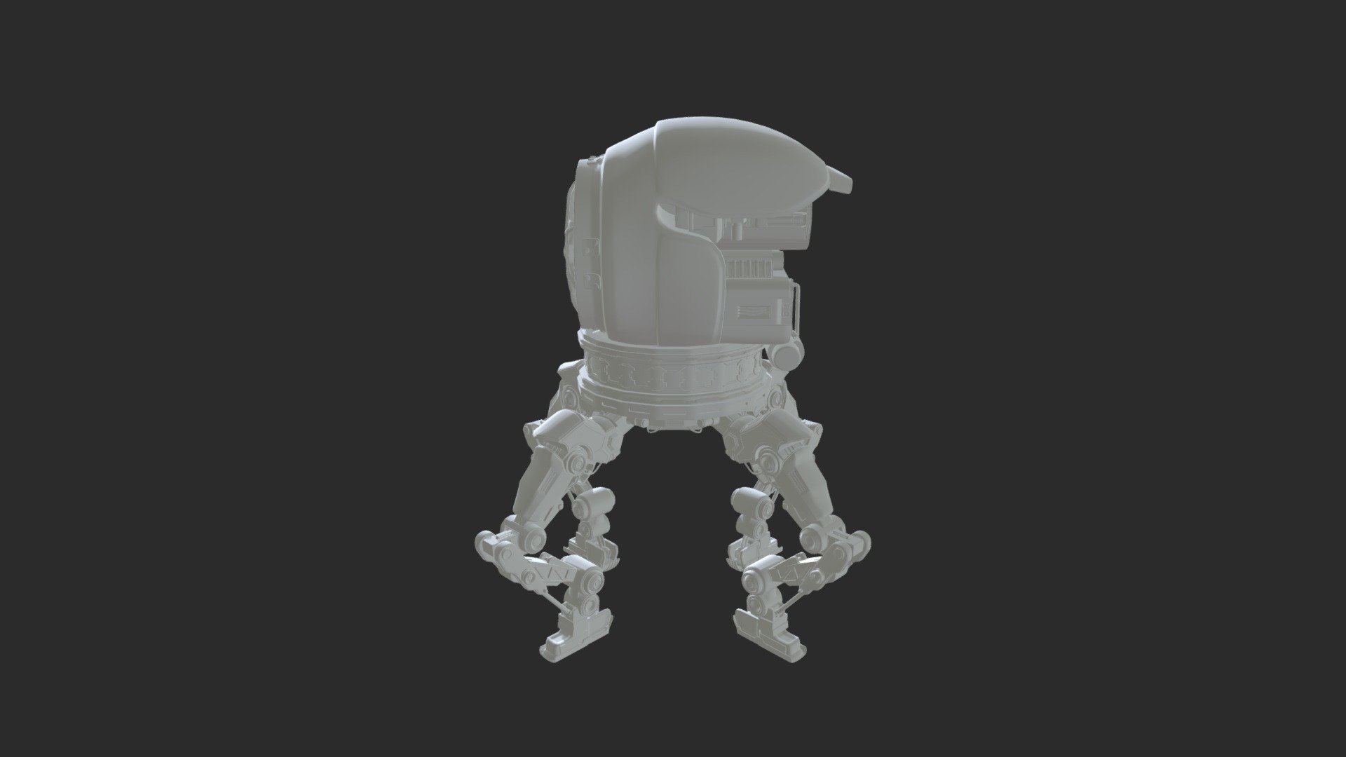 Sentinel-42: Industrial Recon Bot - 3D model by vacalincy (@vacalincy1 ...