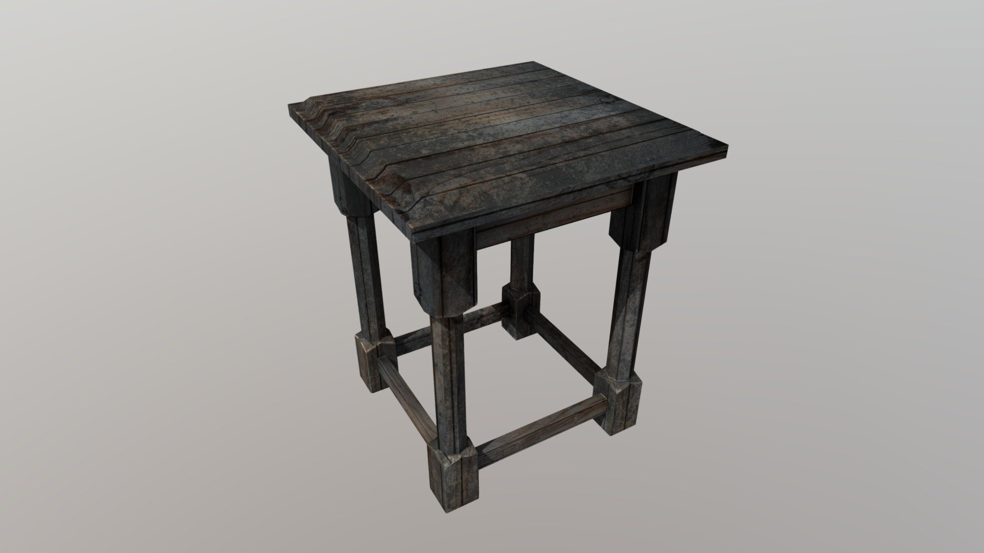 Taburetka - 3D model by denluck [77c1b16] - Sketchfab