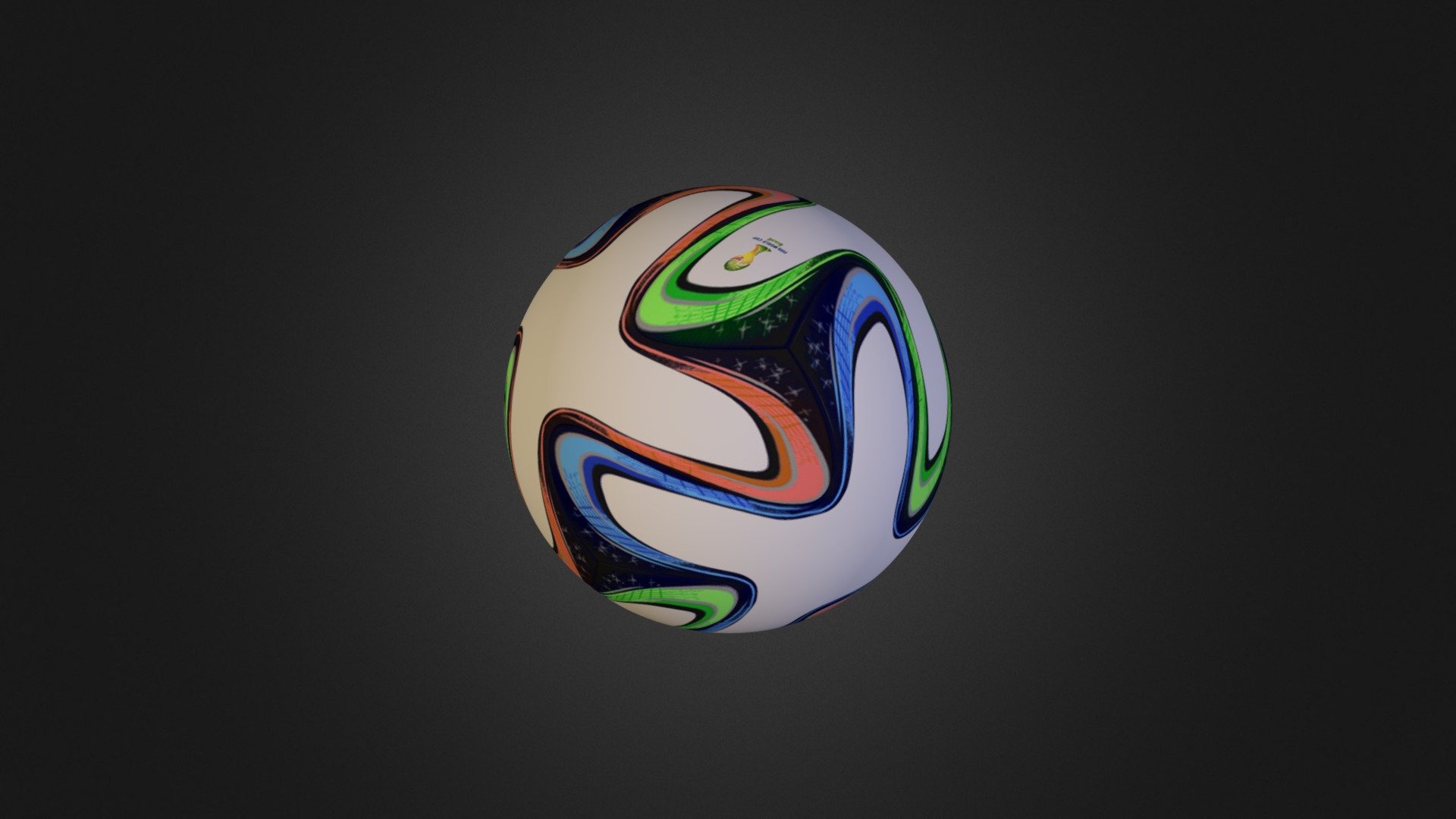 Brazuca - 3D model by Rodrigo Caetano (@rodrigogcaetano) [77c281f ...