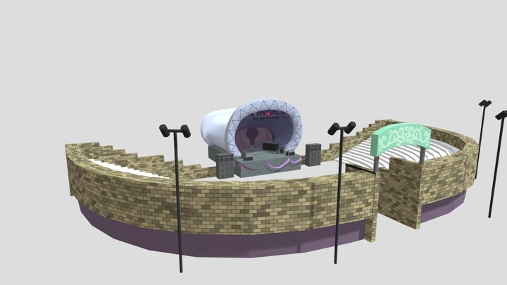 Amphitheater 3D models - Sketchfab