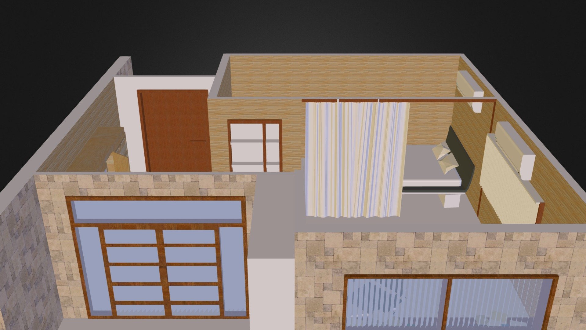 WT ROOM - 3D model by DhanesTanaseneewat [77c3519] - Sketchfab