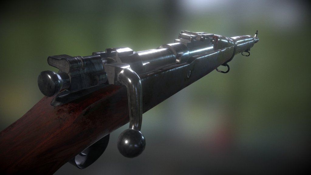 M1903 Springfield Mark 1 - 3D model by Robert Allsopp (@robertallsopp ...