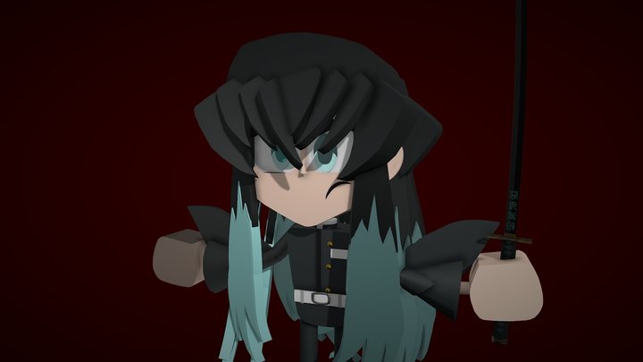 Muichiro 3D models - Sketchfab